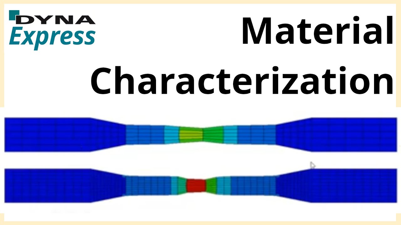 DYNAmore Express: Introduction to Material Characterization - YouTube