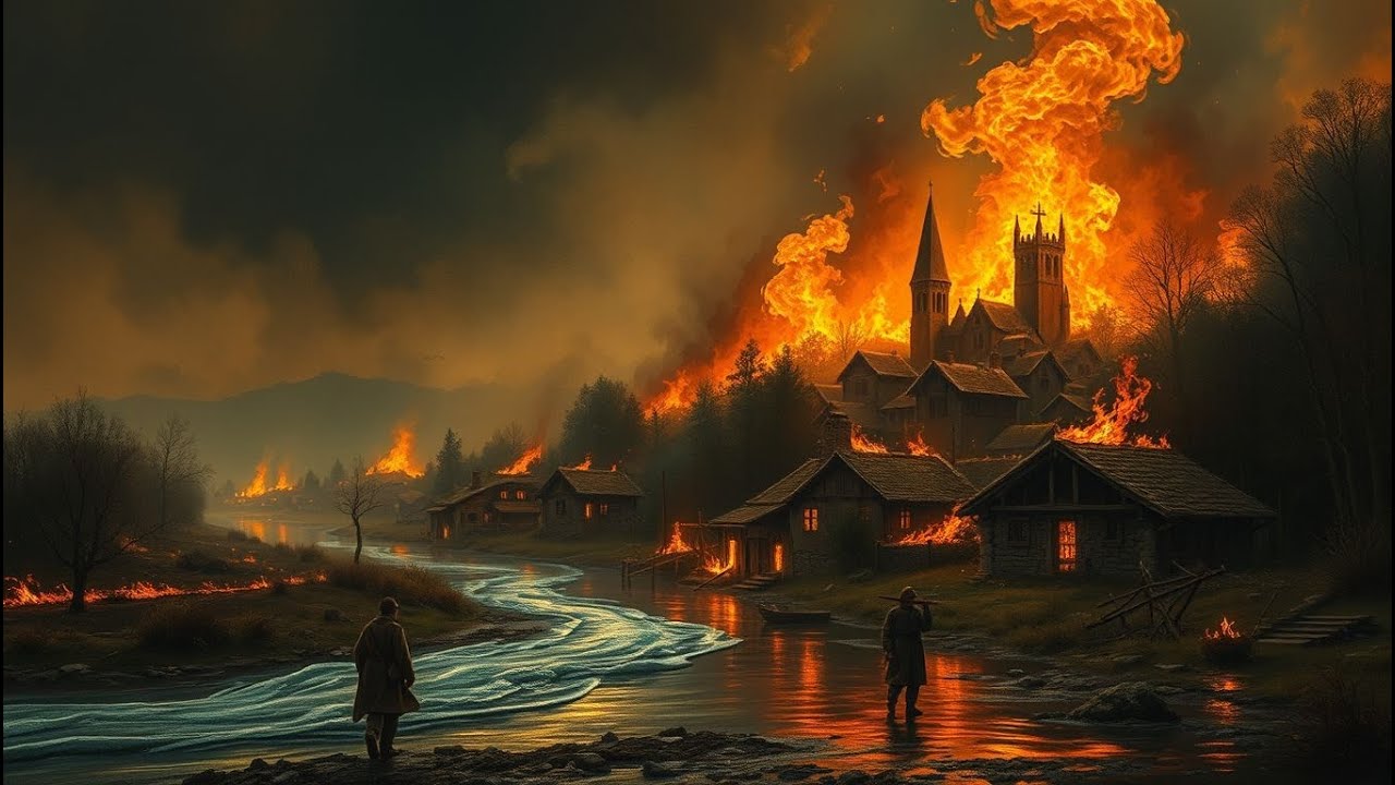Villaggio in fiamme - YouTube
