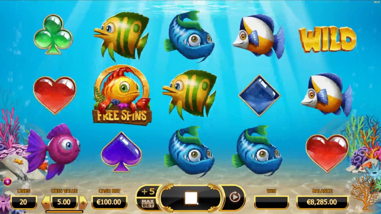 Golden Fish Tank Slot Features & Game Play - by Yggdrasil - YouTube