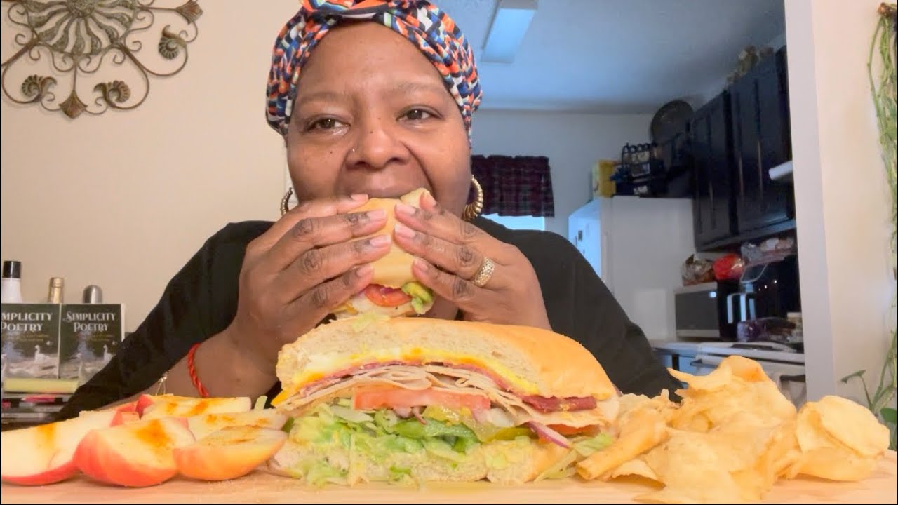 Cosby Sandwich Challenge by ⁠@THEREALLADYREDASMR & Shout-out to ...