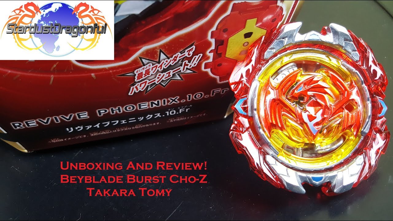 B-117 Starter Revive Phoenix .10.Fr Unboxing and Review! Beyblade Burst ...