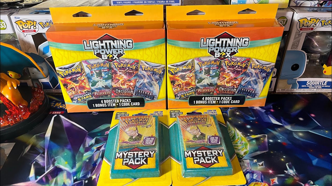 Pokémon Lightning Box & Mystery Pack Opening - YouTube