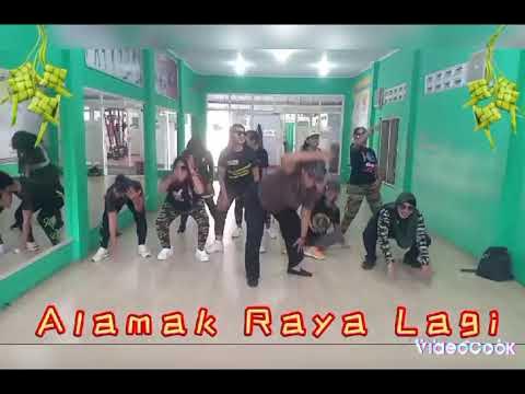 ALAMAK RAYA LAGI (DE FAM) / SENAM KREASI KOREO BY HAPPY HBC - YouTube