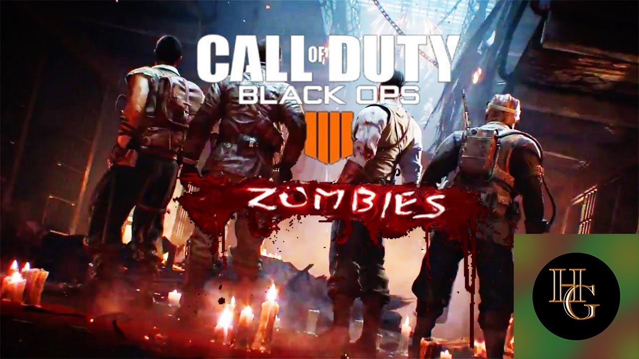 Call Of Duty Black Ops 4: Zombies map IX and Black Out Mode Game play ...