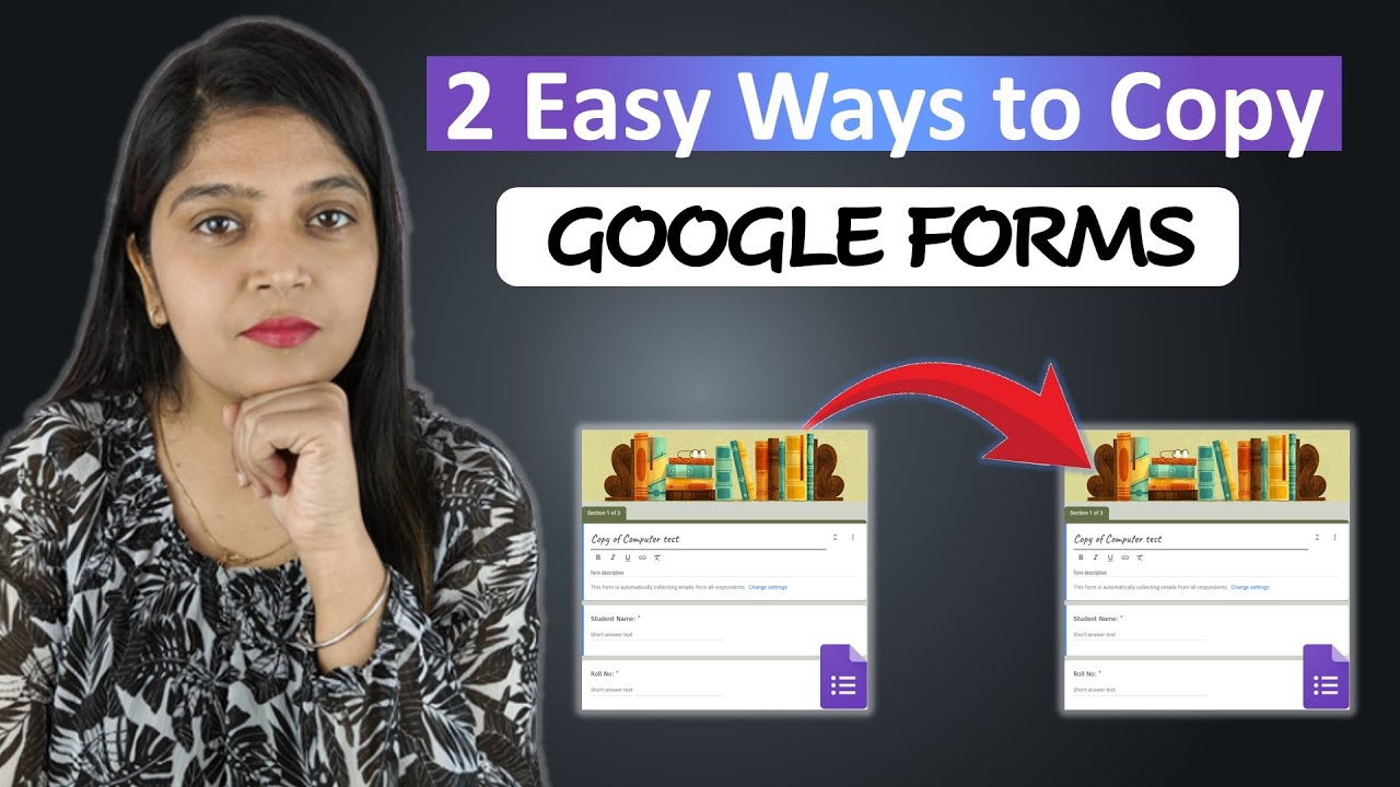 How to Copy Google Forms | Step-by-Step tutorial | 2 Easy Ways Explained ! - YouTube