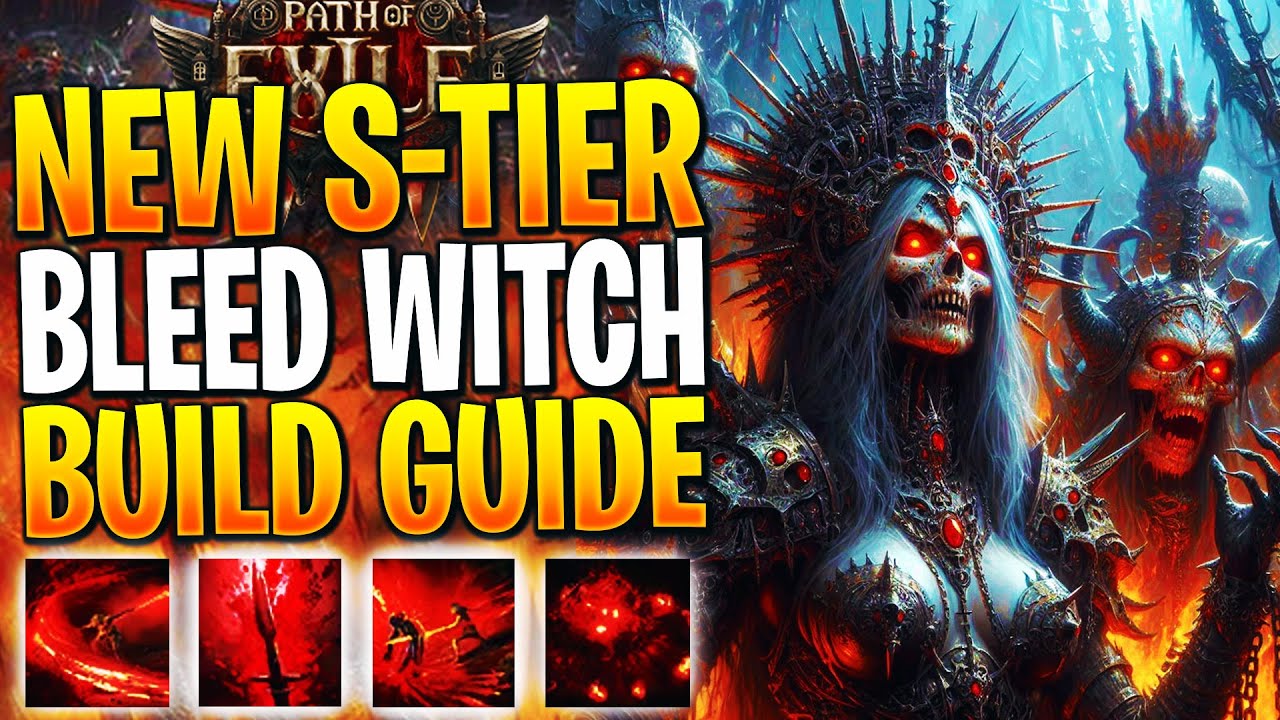 INFINITE DPS BLEED WITCH BUILD! POE 2 Witch Build (NEW META) - YouTube