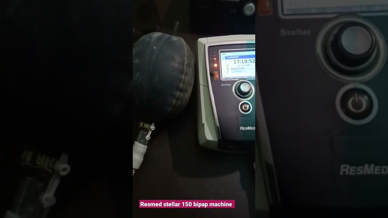 resmed stellar 150 bipap - YouTube