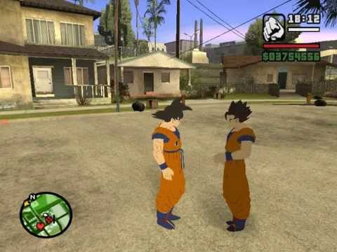 superz100 vs goku mas explicacion de goku vs cj - YouTube