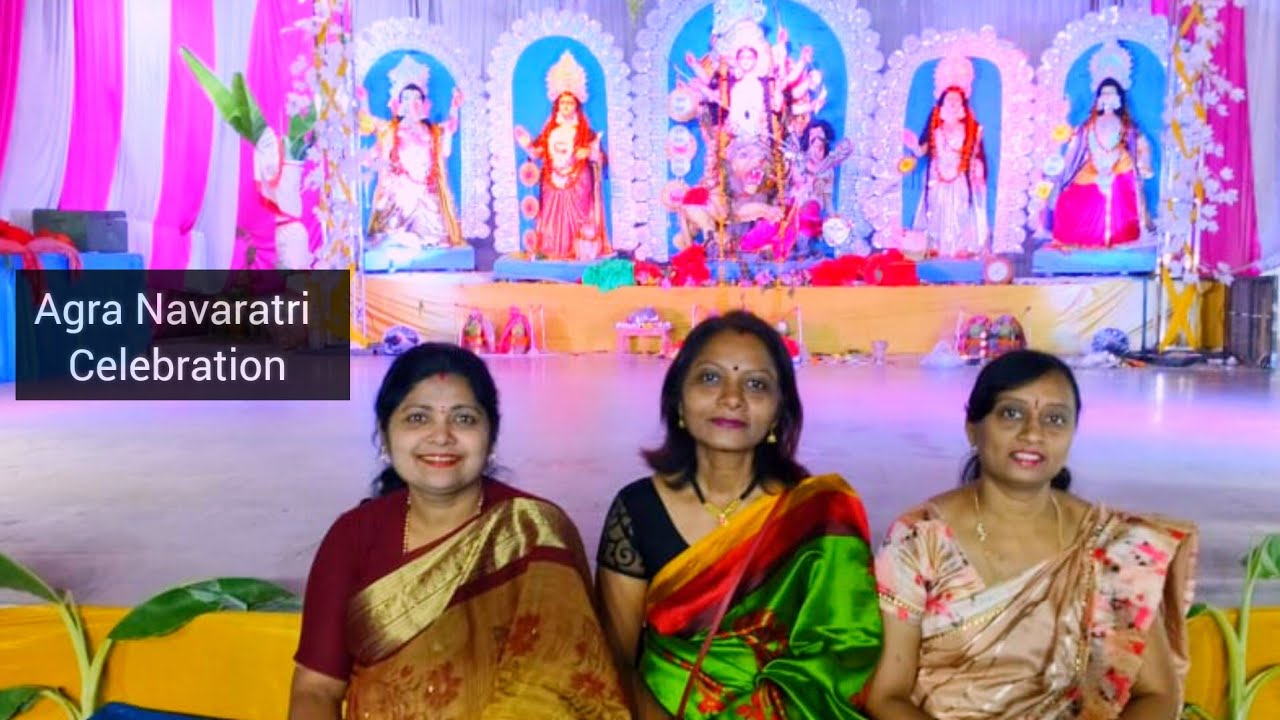 Navaratri Celebration Agra ||Celebration ||Navaratri @Madhuchannel21 ...