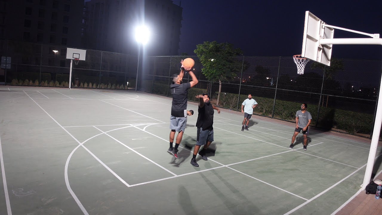 Pick Up Ball Game 2V3 - YouTube