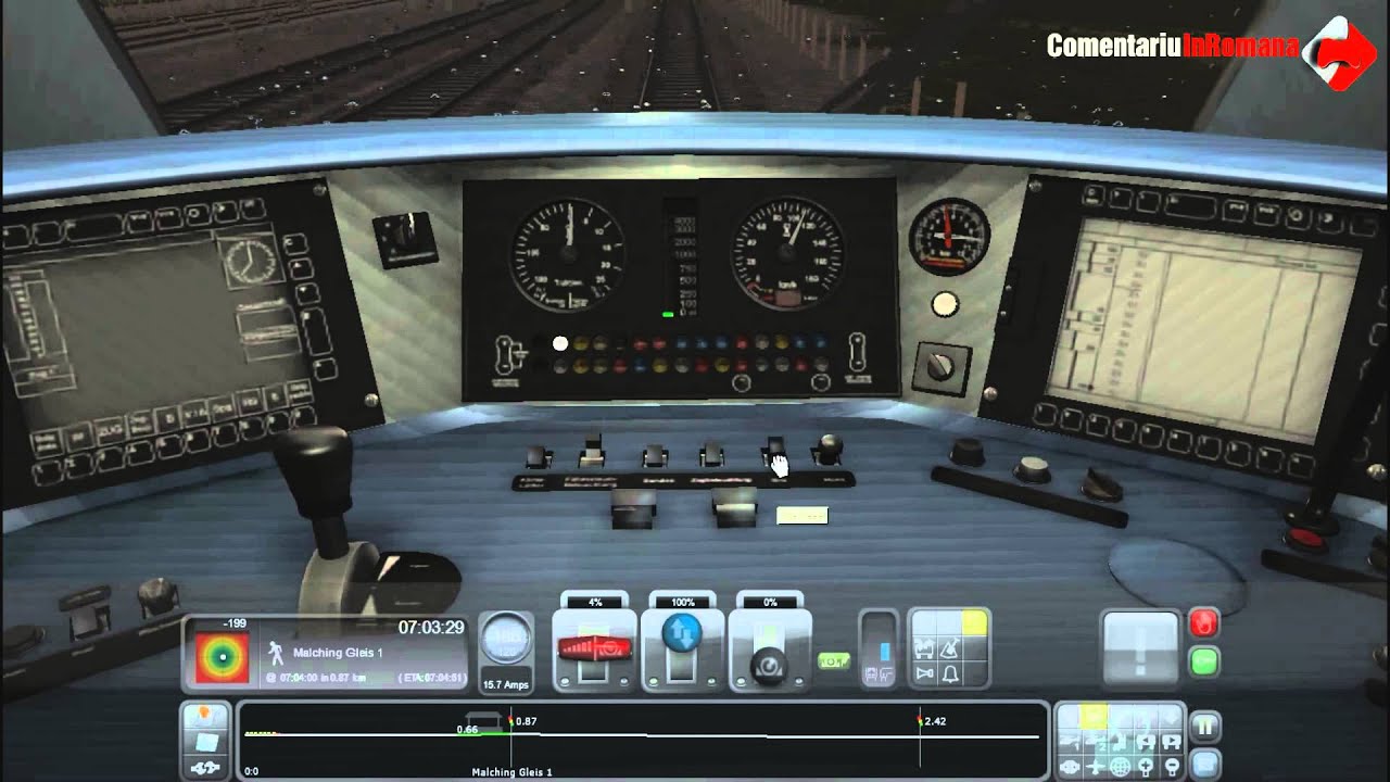 Train Simulator 2016 Gameplay PC/HD 7750 (Romana) - YouTube