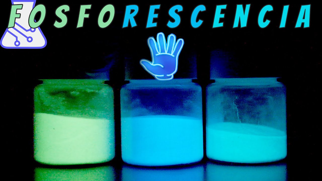 Fosforescencia: Experimentos Espectaculares y Explicación. - YouTube