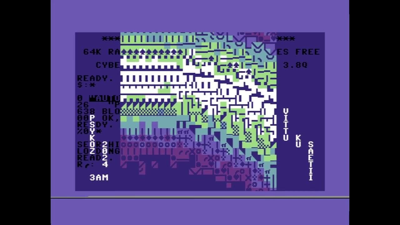 C64 One File Demo: PsykoZ 2024 Invitation by Extend! 24 July 2024! - YouTube