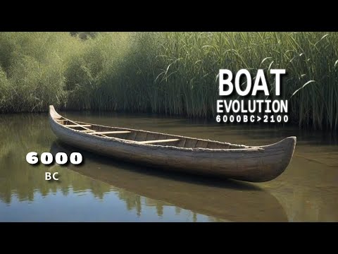 The evolution of BOATS from 10000 BC to 2100 (4K video) - YouTube