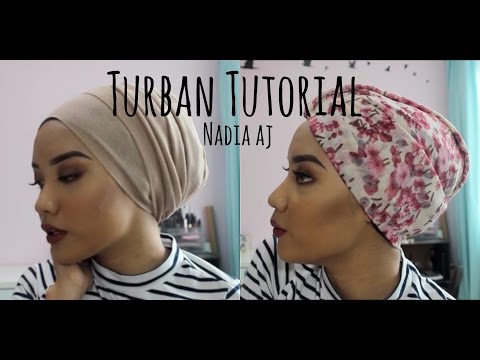 My 2 Go-To Turban tutorial || Nadia Jaidi