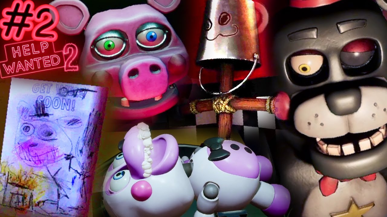 INCENDIO de FNAF 6 DIBUJADO y LEFTY ME ASUSTA | FNaF Help Wanted 2 (VR ...