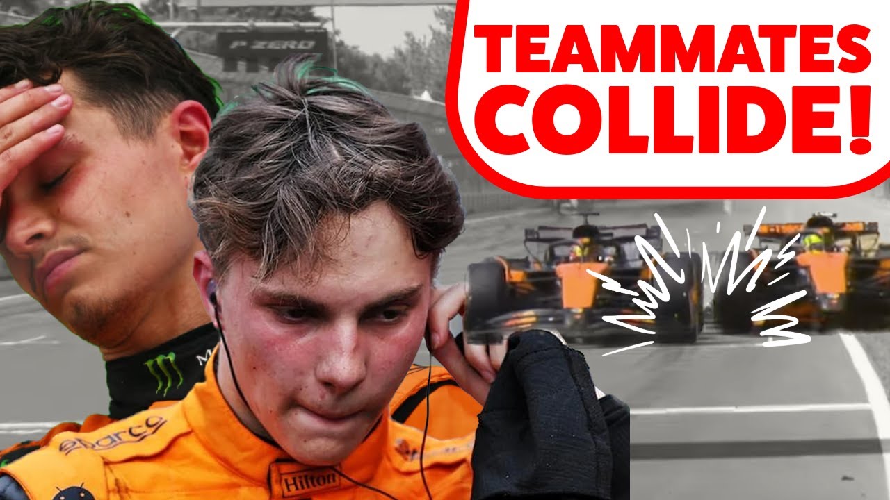 What Really Happened in the F1 Team Collision? - YouTube
