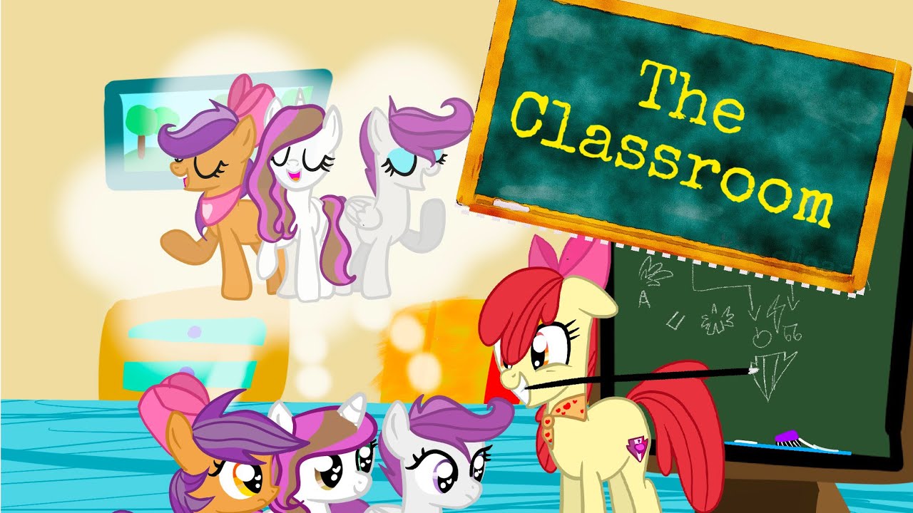MLP [Next Gen] The Classroom (speedpaint) Drawing(baseedit) & procreate ...