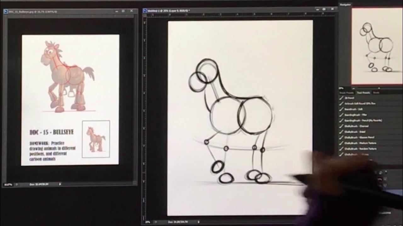 DDC Episode 15 - How to Draw Bullseye - YouTube