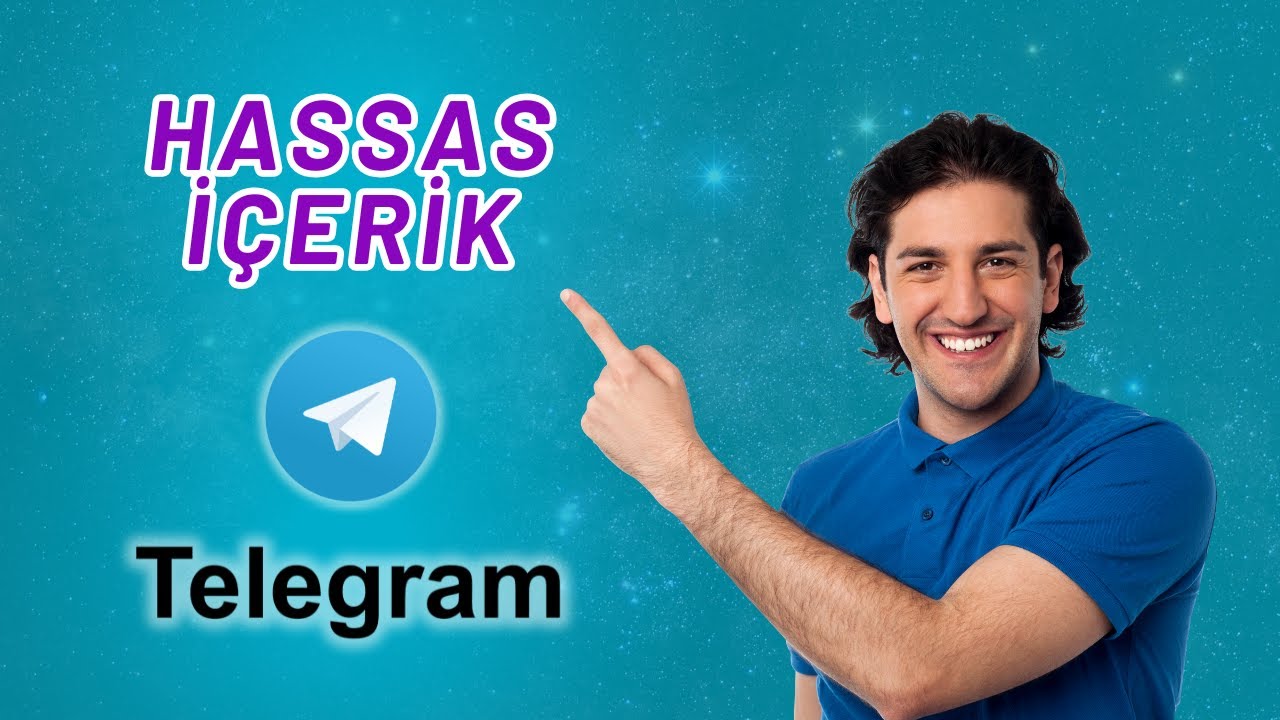 TELEGRAM HESABINIZDA HASSAS İÇERİĞİ NASIL ETKİNLEŞTİRİRSİNİZ - YouTube