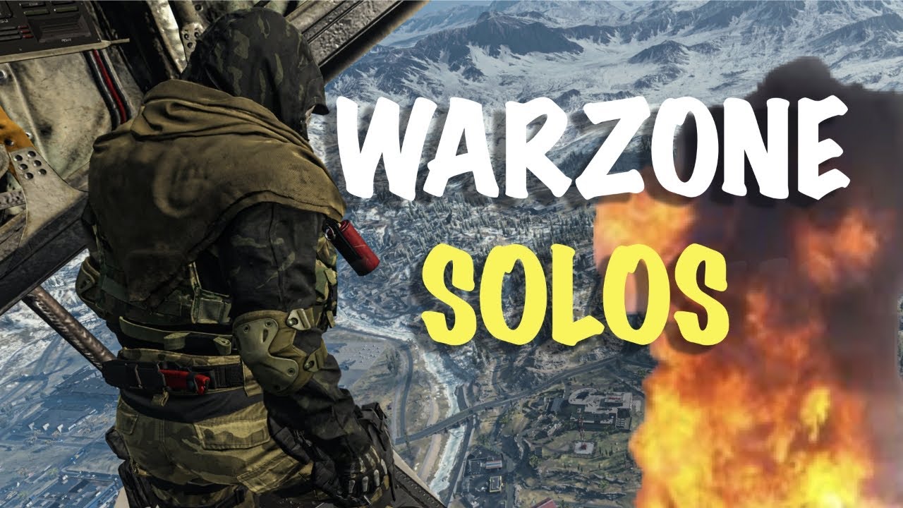 Call of Duty Warzone Solos Gameplay - YouTube
