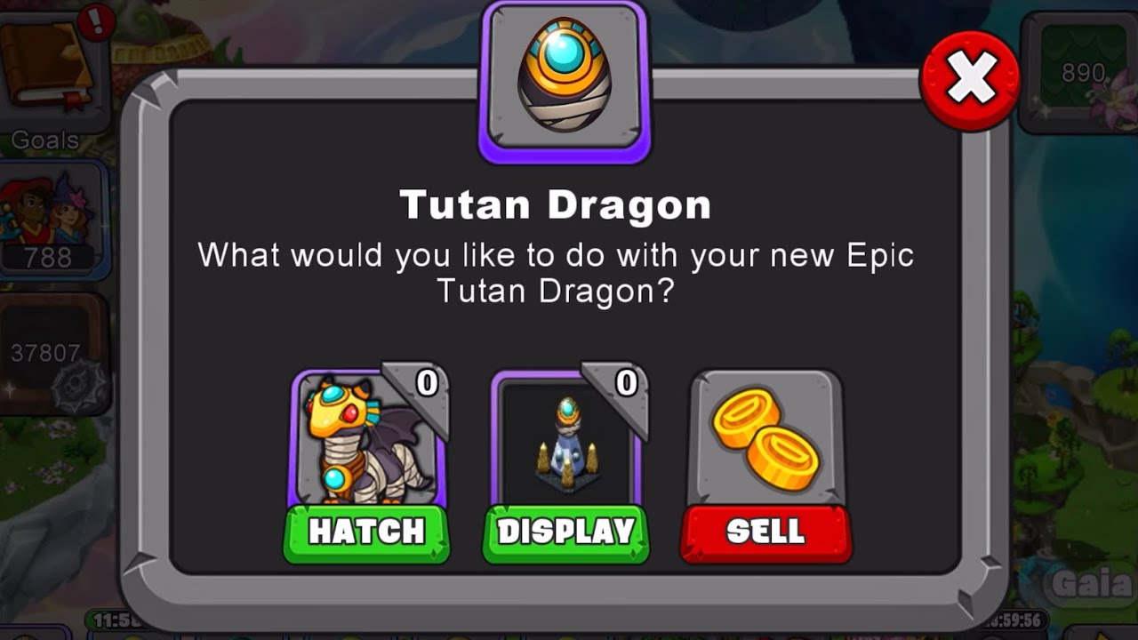 DragonVale | How to breed the Tutan Dragnon - YouTube