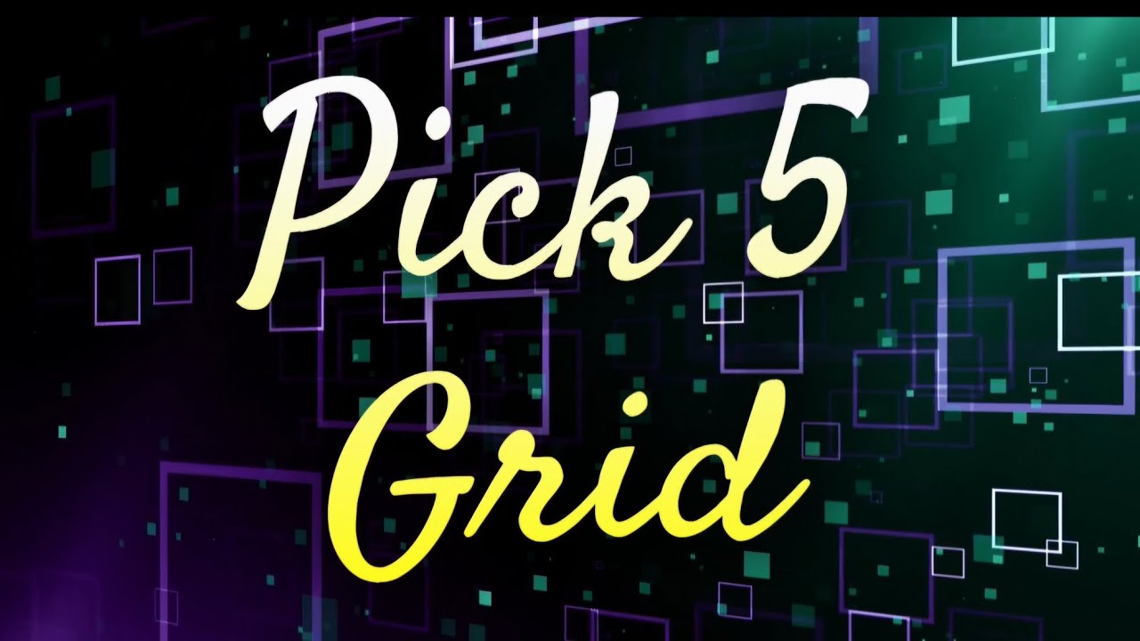 Pick 5 Lottery Grid for 2/2/25 Winning Strategy Workout #Lottery #Pick5 ...