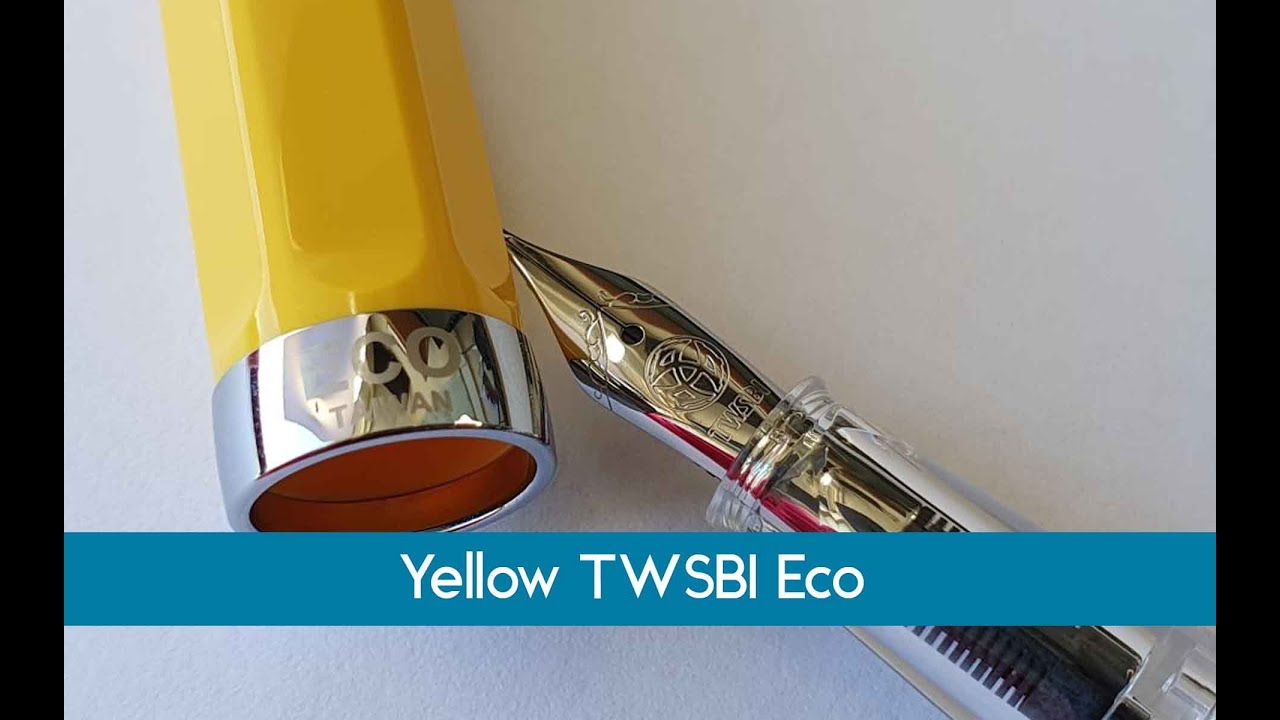 Introducing the TWSBI Eco Yellow - YouTube