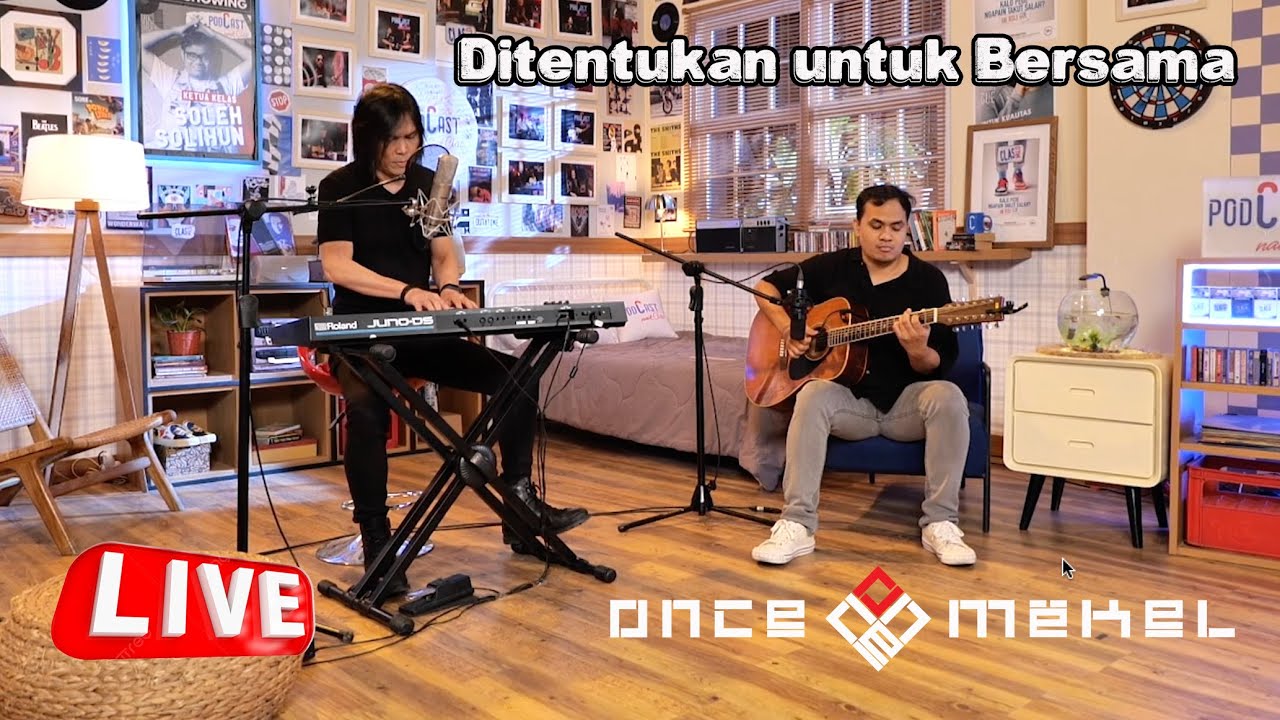 Ditentukan Untuk Bersama - Live Akustik | Once Mekel - YouTube