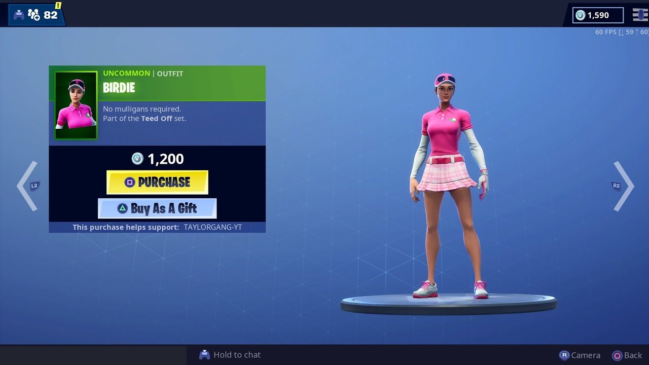 New BIRDIE Skin! New DRIVER Pickaxe!!! MAGMA Wrap Returns! Fortnite ...