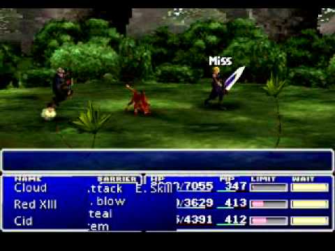 Final Fantasy VII walkthrough part 37 (ff7) Typoon Ancient Forest (long ...