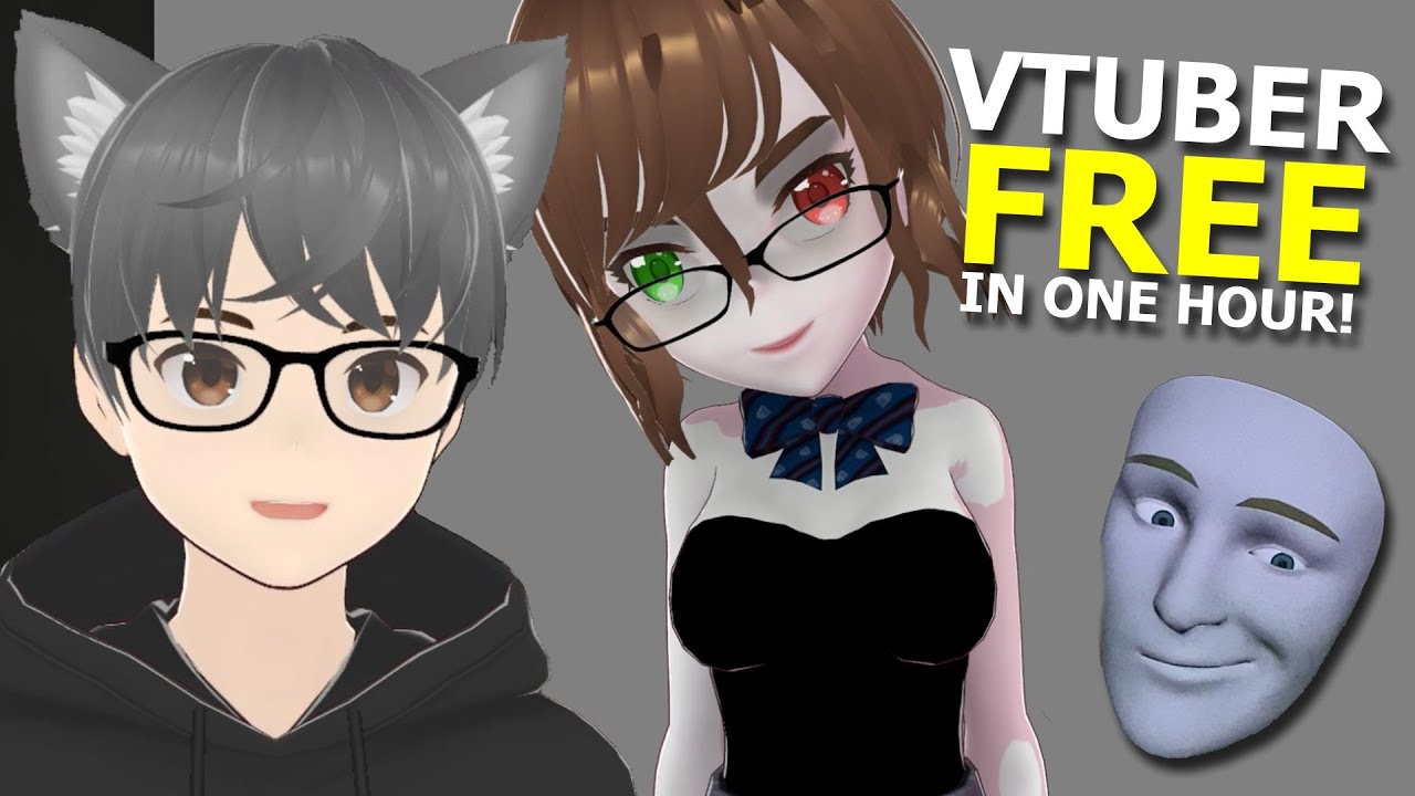 DIY Motion Tracked 3D VTUBER, in ONE HOUR & FREE! | Vroid + VSeeFace ...