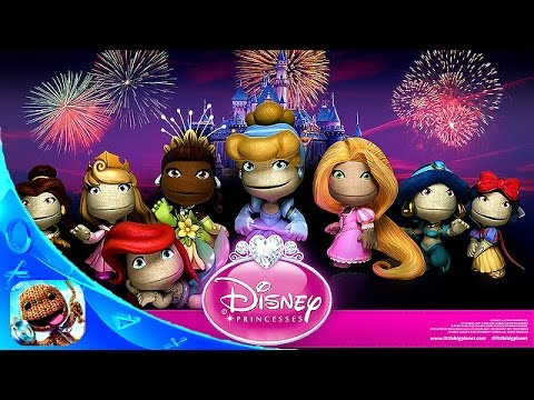Disney Princess Fairy Tale Land - LittleBigPlanet 3 LBP3 PS4 - YouTube