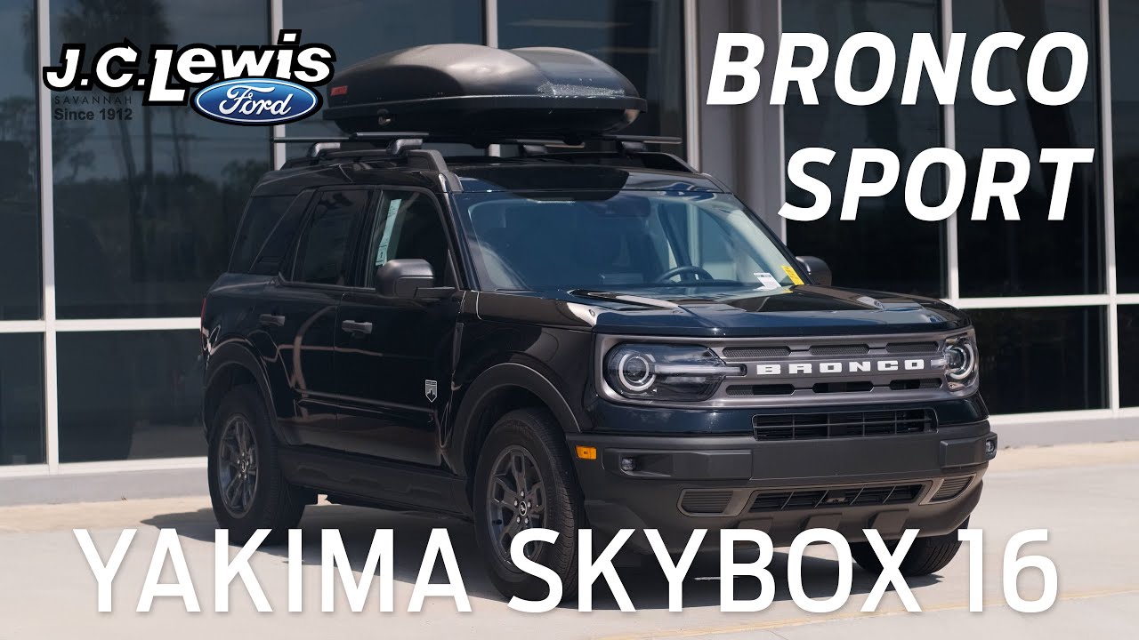 2021 Ford Bronco Sport | Yakima Cargo Box - YouTube