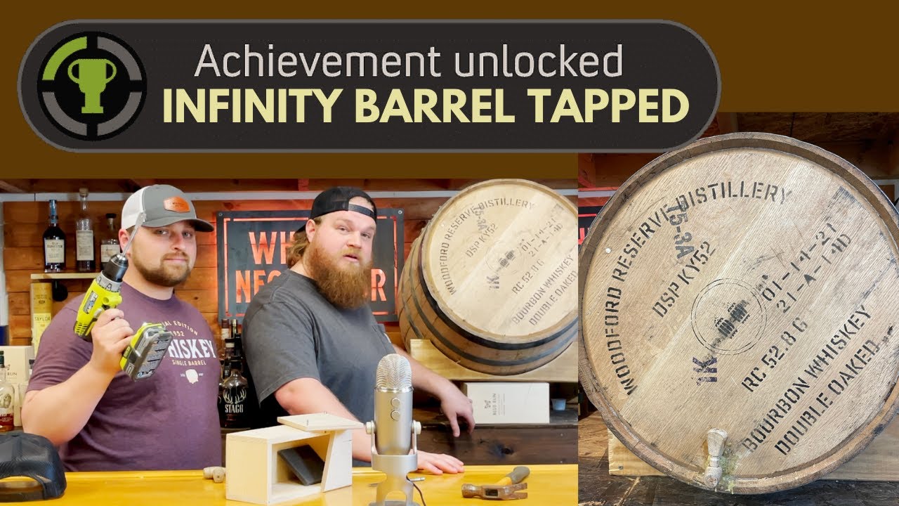 ULTIMATE. INFINITY. BARREL. TAP. - Whiskey Gold or Whiskey mold? - YouTube