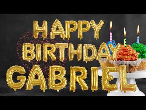 Gabriel Happy Birthday Song   / Happy Birthday Song for Gabriel 🥳