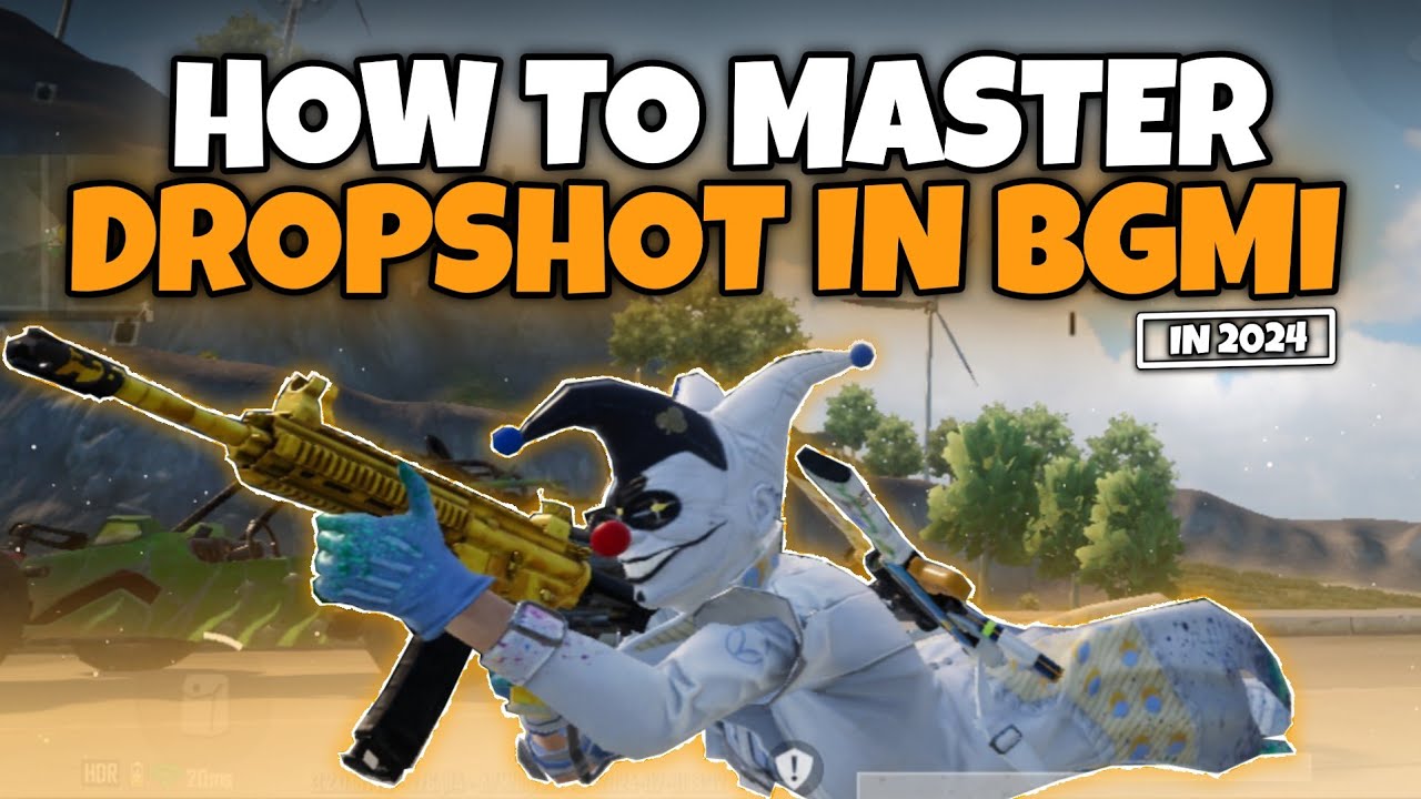 HOW TO MASTER DROPSHOT IN BGMI |HOW TO MASTER DROPSHOT IN BGMI 2024 ...