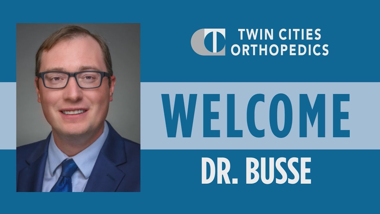 TCO Welcomes Dr. Eric Busse - YouTube