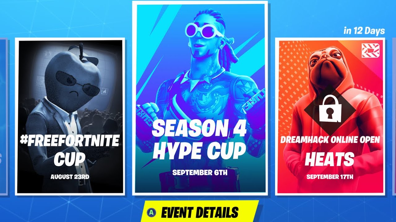 *NEW* SEASON 4 HYPE CUP EXPLAINED! | ALL Trios Hype Cup TOURNAMENT ...