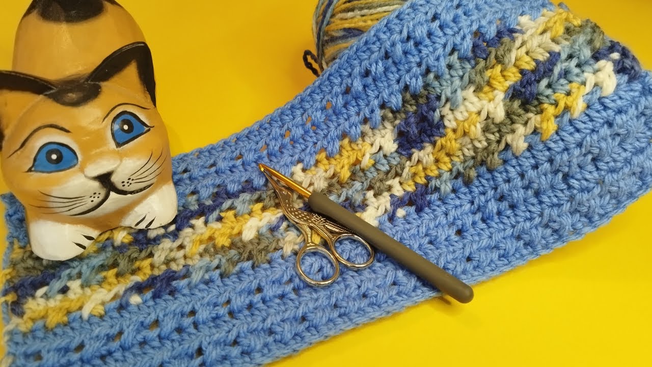 Super Fast Crochet Pattern for Beginners.⚡️ 💚 Crochet Stitch for ...