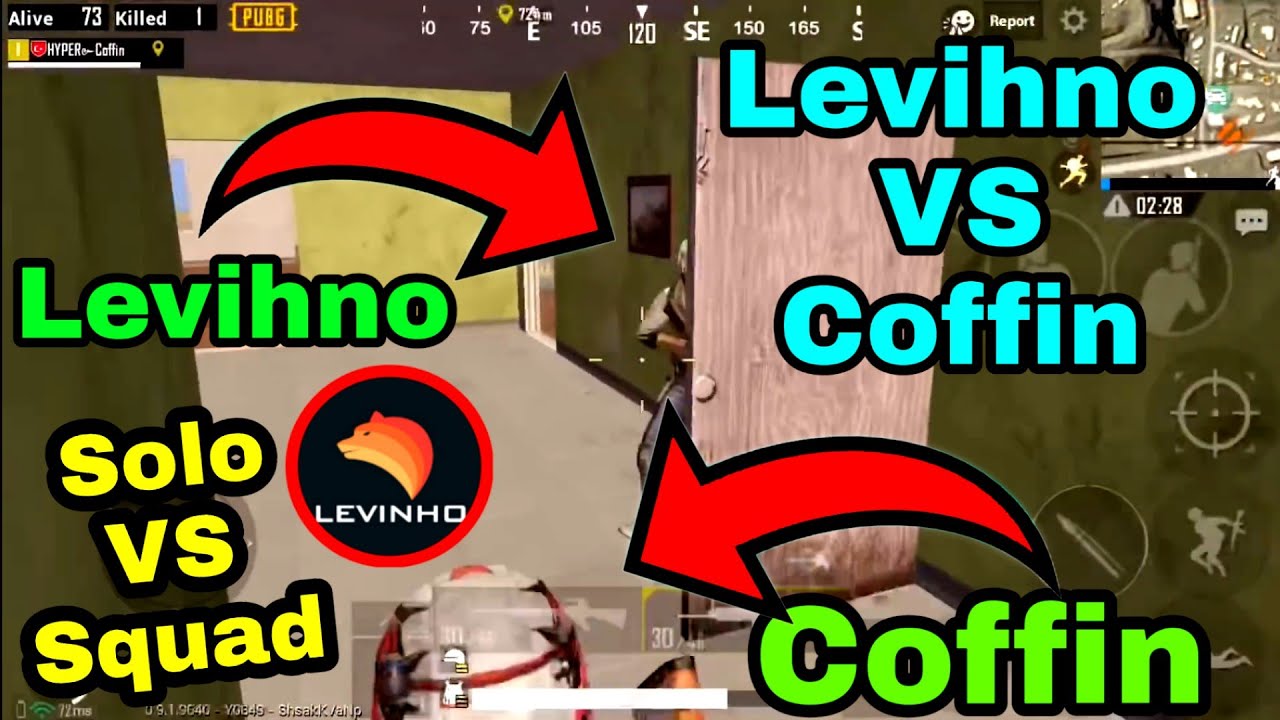 Coffin handycam vs Levinho| Solo Vs SQUAD | Who is Best? | PUBG MOBILE ...
