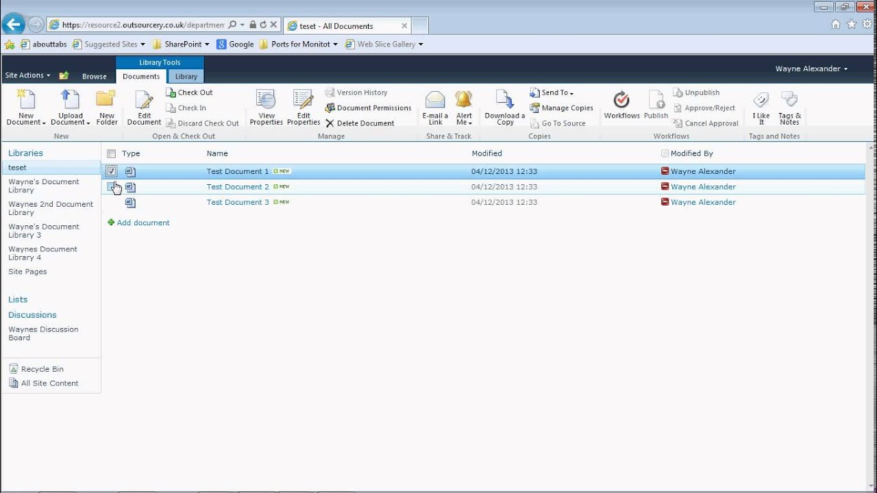 SharePoint 2010 Delete and Restore Items - YouTube