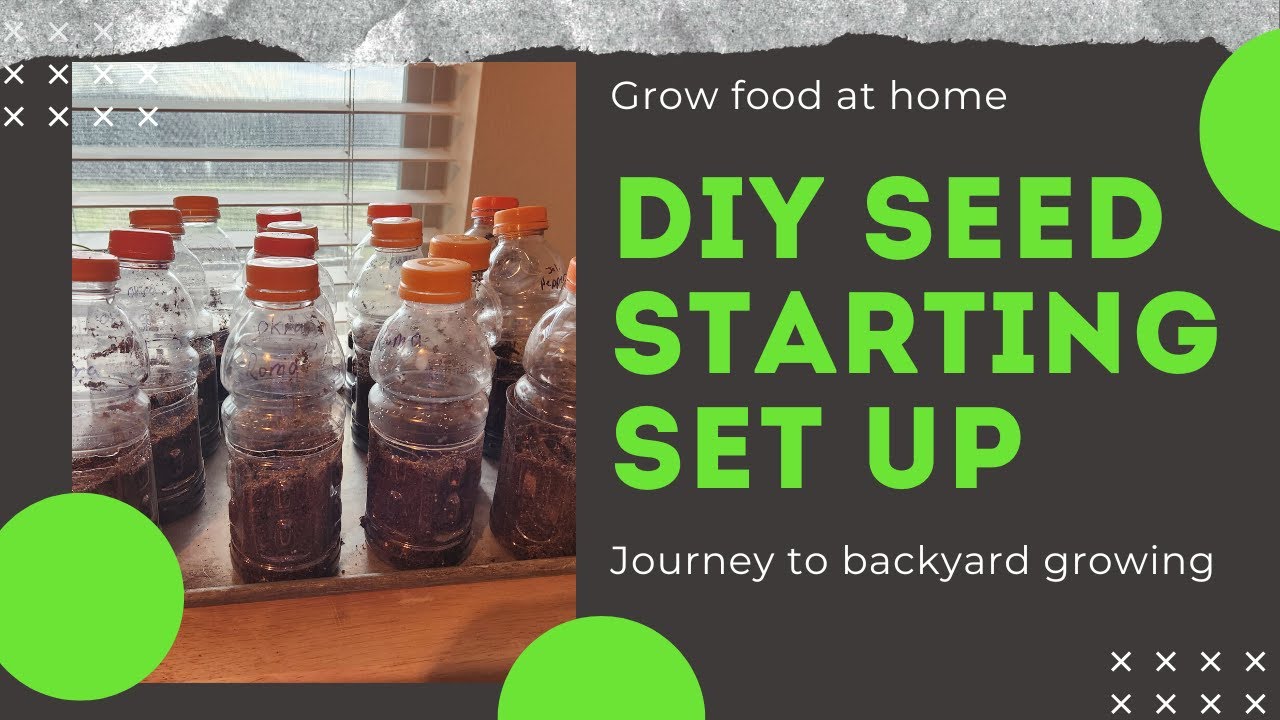 DIY Seeding Starting - pt 1 - YouTube