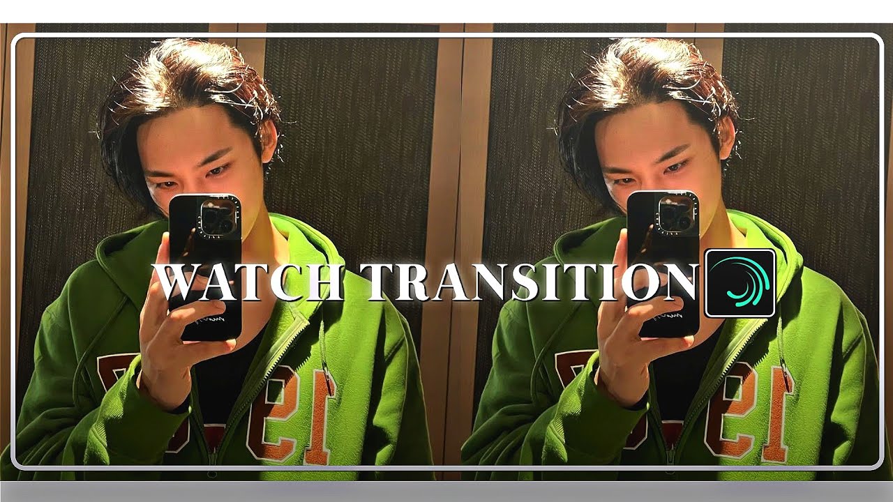 WATCH TRANSITION ALIGHT MOTION TUTORIAL - YouTube