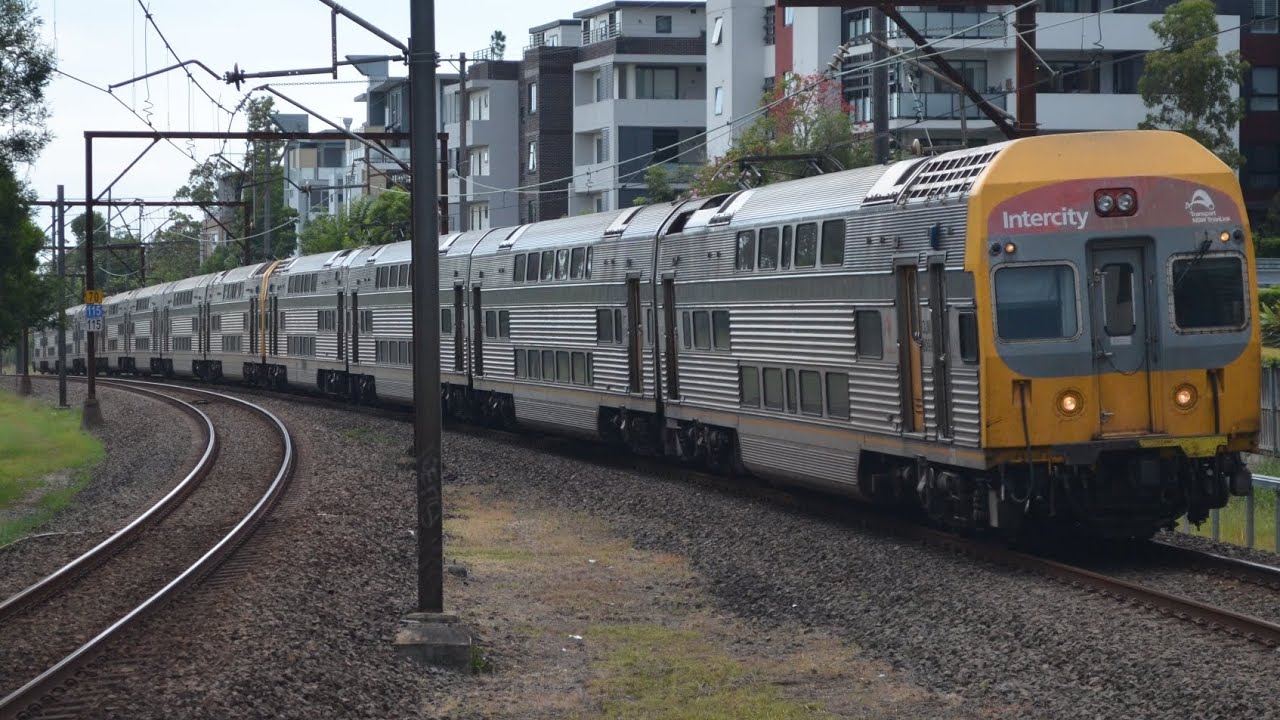 12 car V set transfer - YouTube