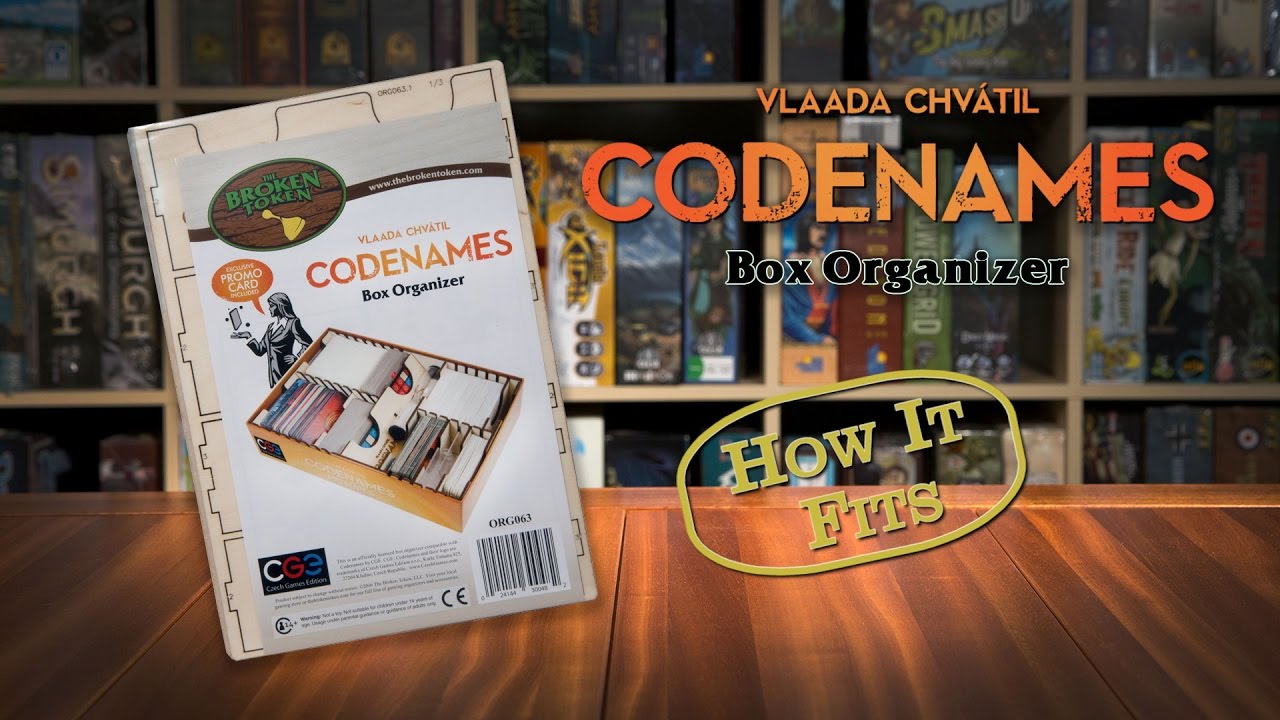 How It Fits: Codenames Organizer - YouTube