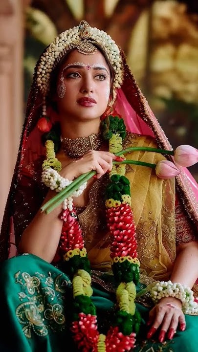 Trying viral tamanna bhatia Radha look #makeup #radharani #viralvideo # ...