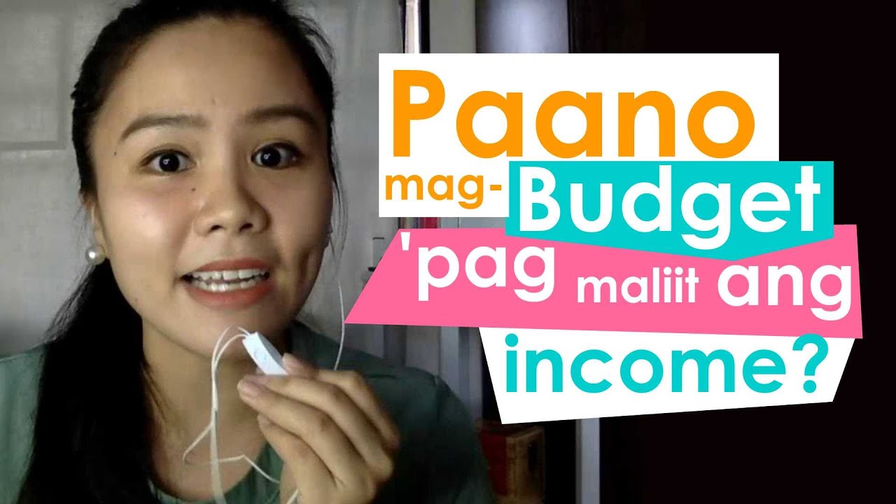 Paano Mag Budget Kapag Small Income Earners? - YouTube