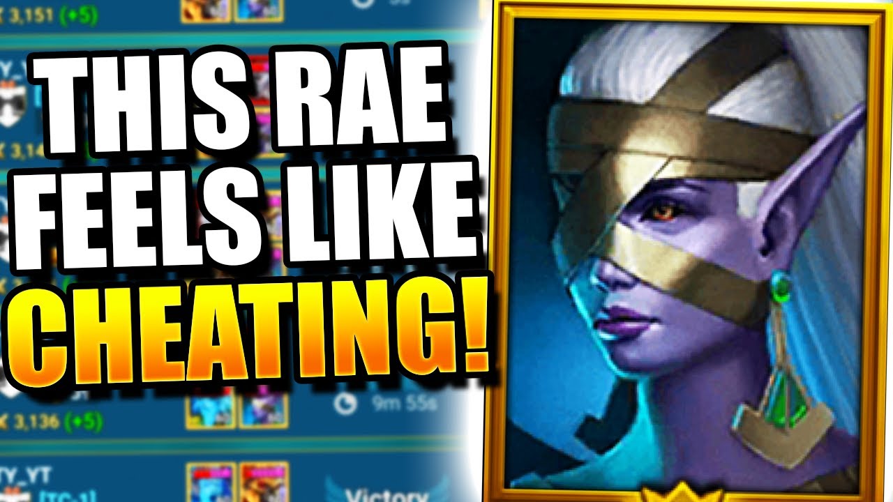 Rae MELTING Teams in Gold Live Arena! | Raid: Shadow Legends - YouTube