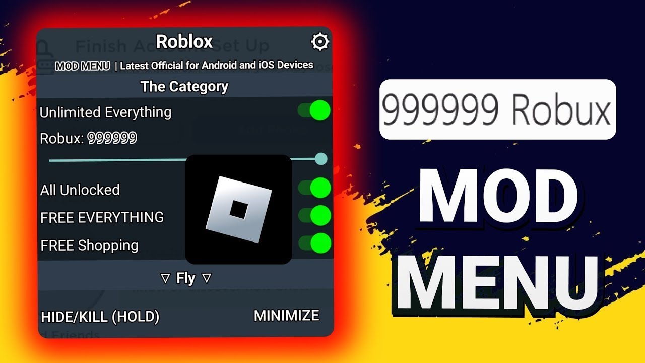 Roblox Mod Menu Unlimited Robux 2025 mediafire || roblox mod apk ...